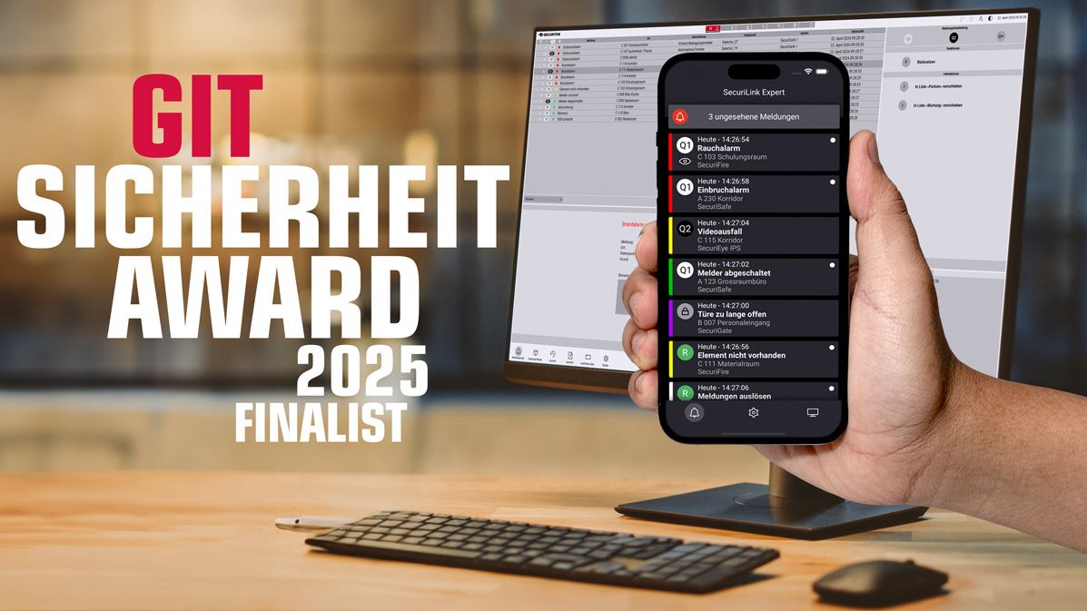 Securiton als Finalist für den GIT Sicherheit Award 2025 nominiert | Securiton Deutschland